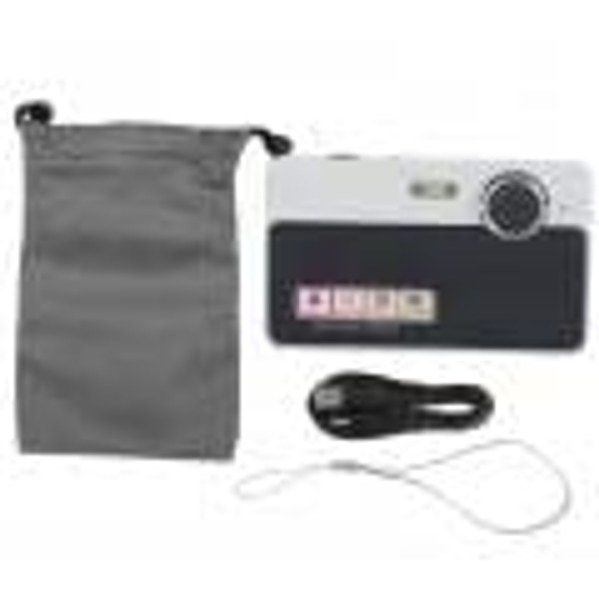 Zoom Digital Camera, 48MP Digital Camera 2.4 Inch IPS Screen Video Camera with 16x HD Digital Zoom 32GB Digital Camera (Black)