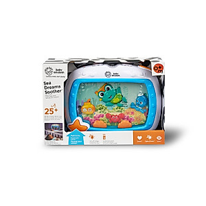 Baby Einstein Sea Dreams Soother Musical Crib Toy and Sound Machine, Newborns Plus