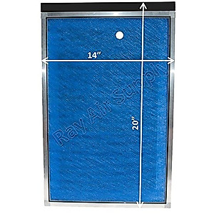 RAYAIR SUPPLY 14x20 Dynamic Air Cleaner Replacement Filter Pads 14X20 Refills (3 Pack)