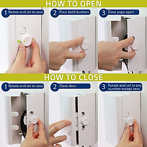 Child Safety Locks (10 Pack) and Outlet Cover Box Bundle. Childproof your house easily!