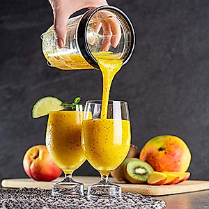 Moss & Stone 2 in 1 Personal Blender with Additional Blender Cups, Amazing Bullet Blenders For Making Smoothie, Mini Blender, Green & Black Juice Blender & Smoothie Maker