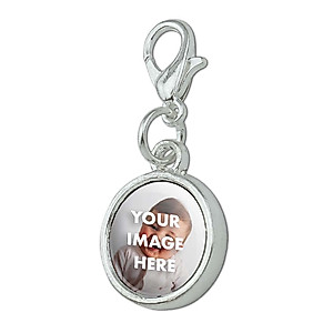 Graphics and More Personalized Zipper Pull Backpack Charm | Customize With Your Own Image