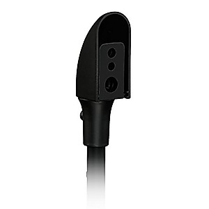 Mount-It! Speaker Floor Stands | Height Adjustable with Cable Management for Satellite, Small Bookshelf & Bluetooth Speakers up to 10 Lbs | Fits Vizio, Polk, Bose, JBL, Sony & Samsung | 1 Pair, Black