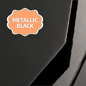 ARTDEARM Gift Box 13.5x9x4.1 Inches, Large Gift Box with Lid, Black Gift Box, Sturdy Gift Box, Magnetic Closure Gift Box, Groomsman Proposal Box for Gift (Glossy Black)