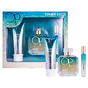 Ocean Pacific Summer Breeze 3 Piece Eau De Parfum Gift Set for Her