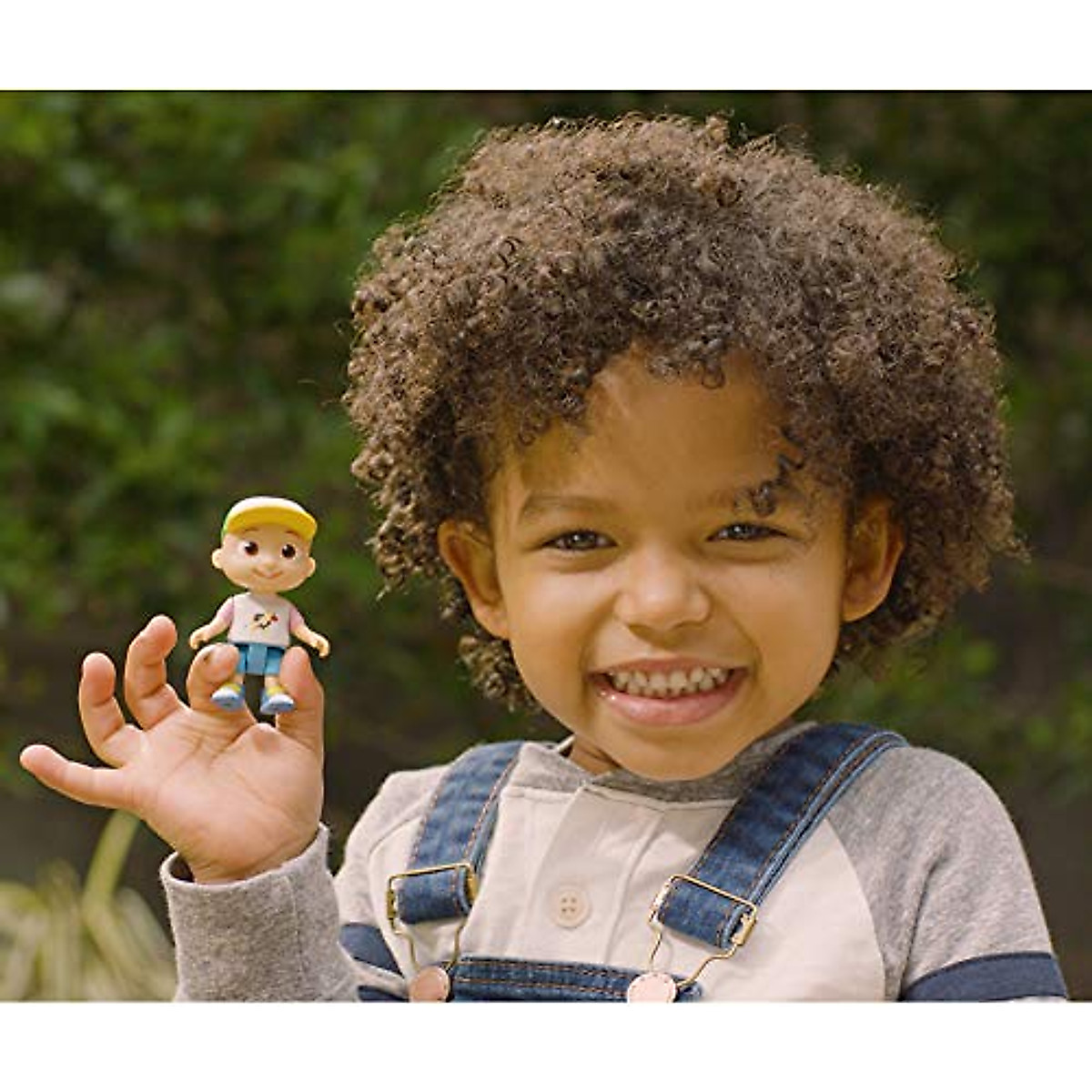 CoComelon Official Musical Tractor w/Sounds & Exclusive 3-inch Farm JJ Toy, Play a Clip of “Old Macdonald” Song Plus More Sounds and Phrases