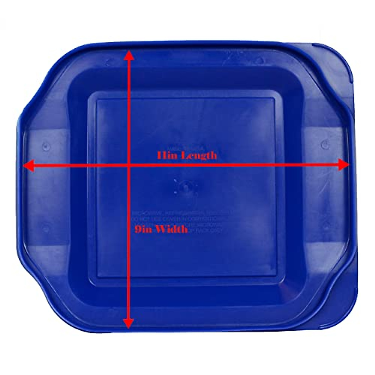 Pyrex 222-PC 2qt Blue Lid (2-Pack)