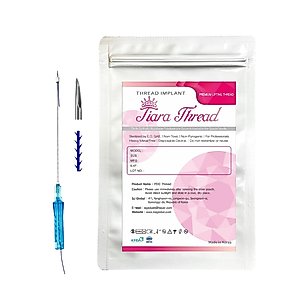 POSD Tiara PDO thread lift KOREA - 360R Bidirection Cog/Sharp (12pcs) (23G60/115)