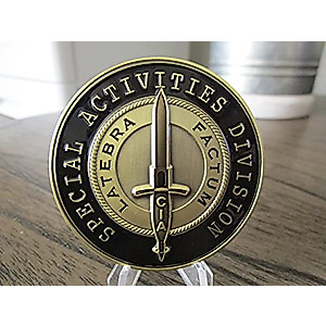 Set of 4 CIA Covert Action Challenge Coins SAD SOG Seal Team VI Grim Reaper