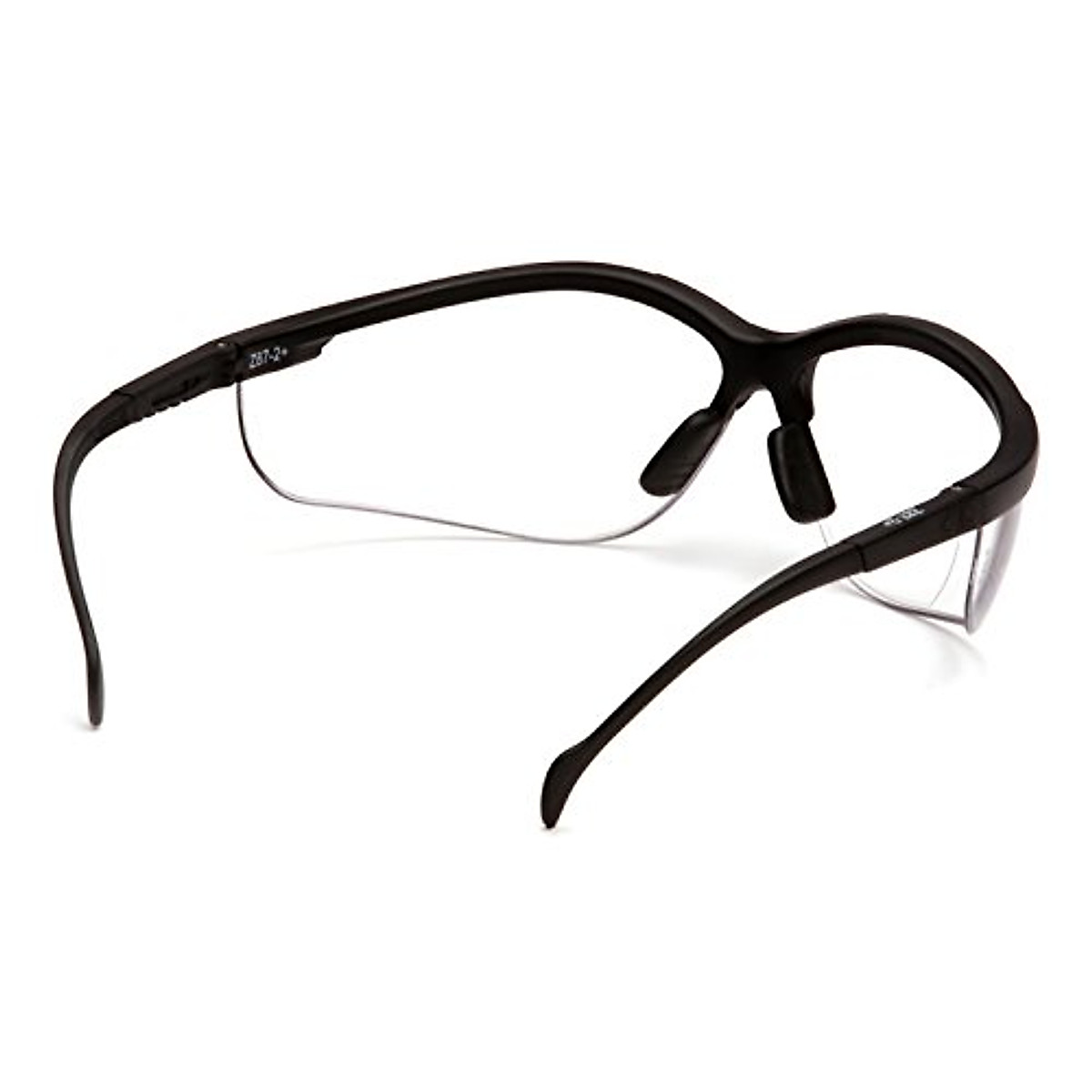 Pyramex Safety-SB1810R20 V2 Readers Safety Eyewear, Clear +2.0 Lens With Black Frame