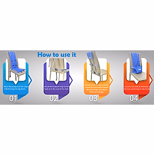 Matthew&Marie Portable Baby Chair Safety Seat Harness (Blue) Baby Safety Harness for Kids and Toddlers - Child Harness for Travel, Home, Restaurant - Universal Size - Color Blue