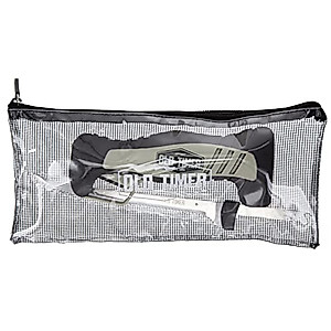 Old Timer Cordless Electric Fillet Knife with 8in Fully Serrated Stainless-Steel Blade, Trigger Lock, Rechargeable Battery, and Self Draining Case for Fishing, Meat Carving, Filleting, and Outdoors