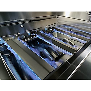 Heavy Duty Cast Stainless Steel 304 Gas Grill Burner Replacement Parts Outdoor Premium Gas BBQ Grill Burner for Bull Lion Cal Flame Blaze Aussie Bakers Chefs Turbo Coyote Jenn Air Nexgrill Charbroil