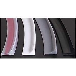 Shower Tray Sealing Strip Bathroom Collapsible Retaining Strip, Frameless Shower Threshold, Water Barrier for Bathtub, Bathroom and Kitchen, Keeps Water Inside Threshold