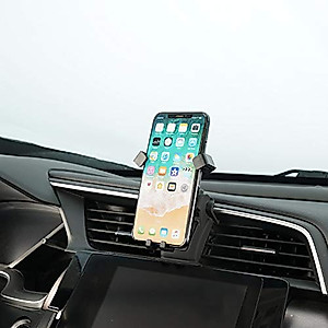Phone Holder Mount for Honda Civic,Dashboard Air Vent Adjustable Phone Holder for Honda Civic 2019 2018 2017,Car Phone Mount for iPhone 7 iPhone 6s iPhone 8,for Samsung,Smartphone for 4.7/5 in