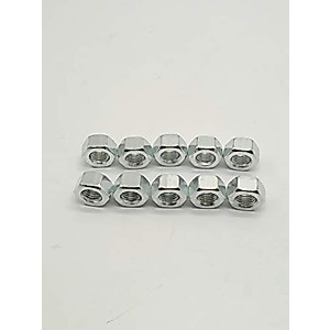 shiosheng 10 pcs Weed Trimmer and Brush Cutters Blade Nuts for Echo/Shindaiwa 90051300010 10X1.25 LH Fits PE-200 PE-225 PE-230 PE-260 PE-280 PE-310 Trimmers Edgers
