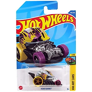 Hot Wheels 2022 - Head Gasket - HW Art Cars 7/10 [Gray] 184/250