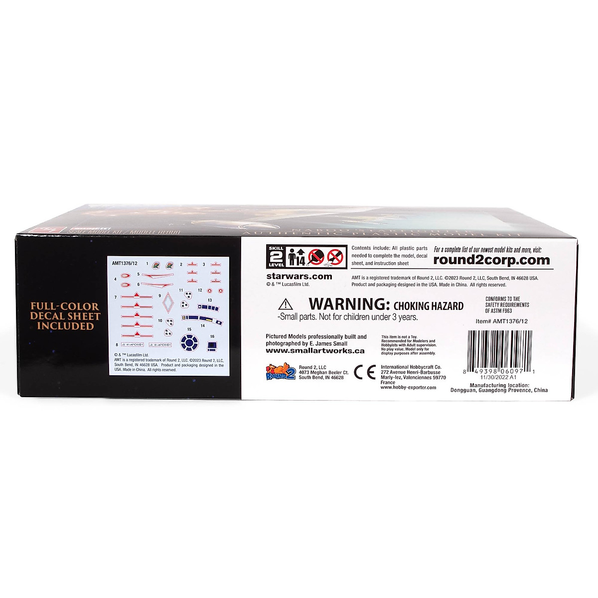 AMT Star Wars: The Phantom Menace N-1 Naboo Starfighter (Snap) 1:48 Scale Model Kit