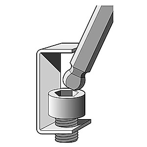 Eklind Tool 61810 5/32" Power-T T-Handle Ball-Hex T-Key Allen Wrench