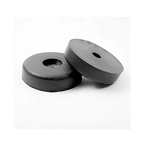 KROYWACHS DJ Speaker Cabinet Rubber Feet for Speaker Cabinets and Flight Case， Repair Kit Accessories Woofer 4PCS 40x10mm for Home Theater Karaoke
