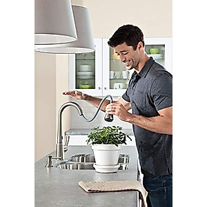 Moen 87359E2SRS Delaney One-Handle High Arc Pulldown Kitchen Faucet, Spot Resist Stainless