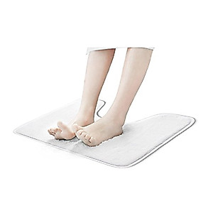 Apular Fashion 3 Piece Bath Rugs Set Boy Football Pattern Non Slip Ultra Soft Bathroom Accessories Mats, U Shape Mat and Toilet Lid Cover Mat Bath Mats