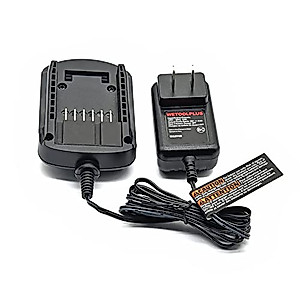 WETOOLPLUS WA3742 Replacement Worx Battery Charger 20v for Lithium Ion Batteries WA3520 WA3525 WA3575 WA3578