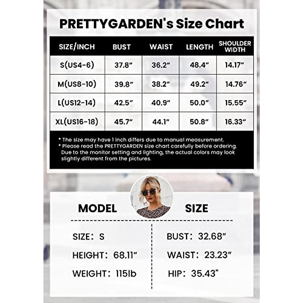 PRETTYGARDEN Women's Summer Casual Boho Dress Floral Print Ruffle Puff Sleeve High Waist Midi Beach Dresses (Blue Apricot,Medium)