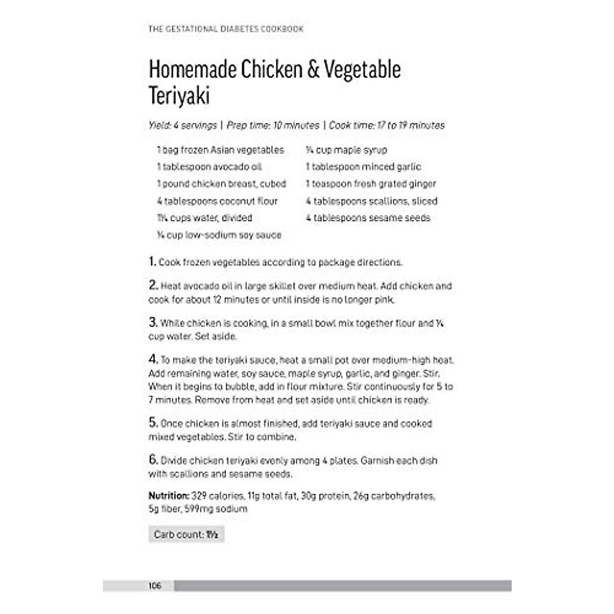 The Gestational Diabetes Cookbook: 101 Delicious, Dietitian-Approved Recipes for a Healthy Pregnancy and Baby