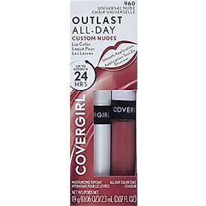 COVERGIRL Outlast All-Day Lip Color Custom Nudes, Universal Nude