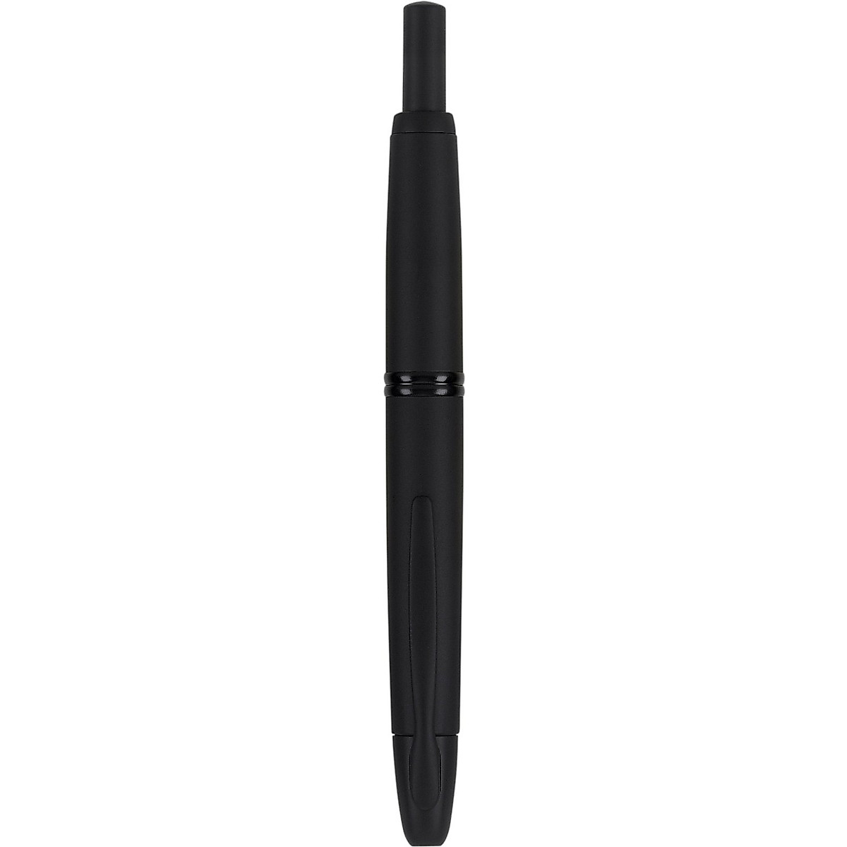 Pilot Vanishing Point Collection Refillable & Retractable Fountain Pen, Matte Black Barrel, Blue Ink, Extra Fine Nib (60579)