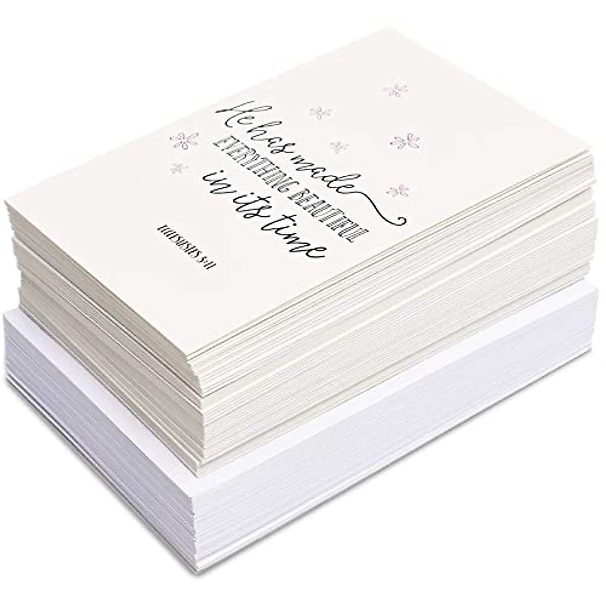 48 Pack Christian Greeting Cards with Envelopes, Inspirational Note Cards with Scripture Bible Verses for Encouragement, Motivation, Confirmation Cards Bulk (4x6 In)