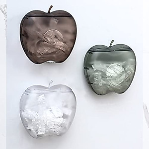 SAMTN Disposable Clingfilm Storage Box, Plastic Wrap Storage Box with Lid, Wall mounted Food Cling Film Container (black)