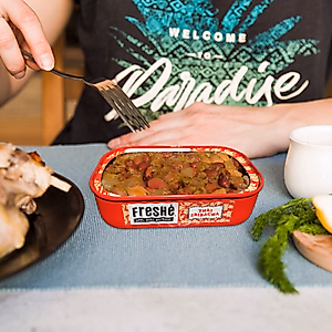 Freshé Gourmet Canned Tuna Variety Pack (4 Pack) Healthy High-Protein Skipjack Fish & Ready-to-Eat Meal – All-Natural, Non-GMO, Wild-Caught Tuna – Gluten Free Diet Friendly