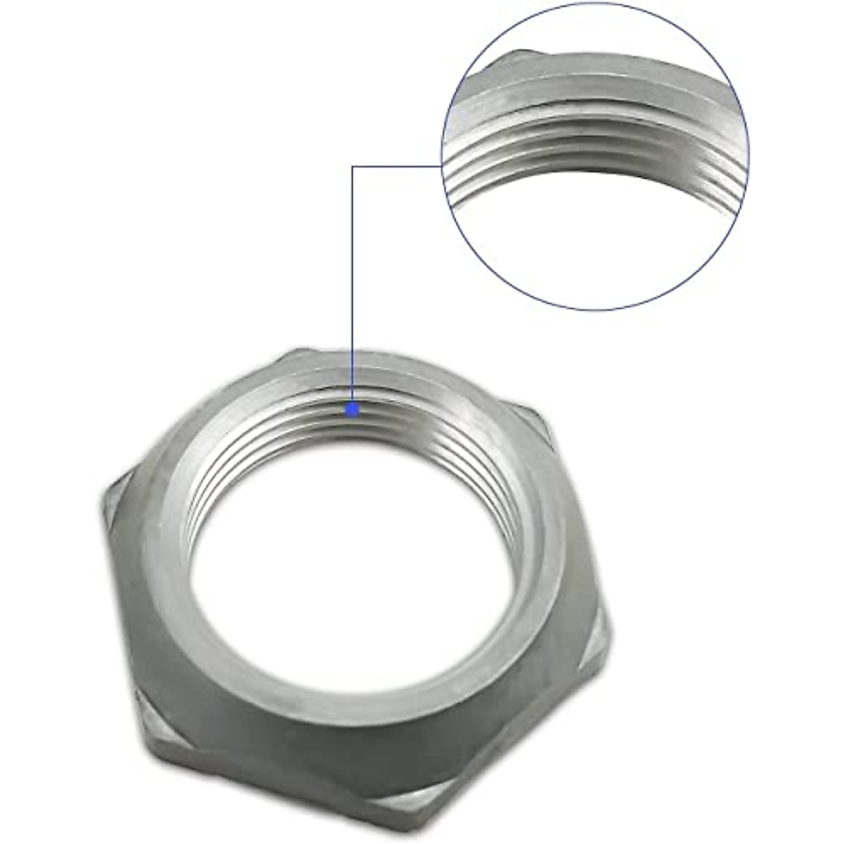 DDV Replace WH2X1193 Hub Nut Fits for General Electic Top-Load Washing Machines AP2045284 PS271505 AH271505 1.5 inch Diameter