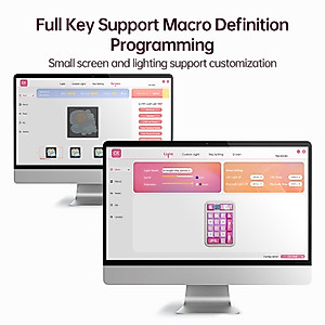 CoolKiller Rococo Hot Swappable Mechanical Numeric Keypad Num Pad for Laptop, PC, Desktop, Notebook