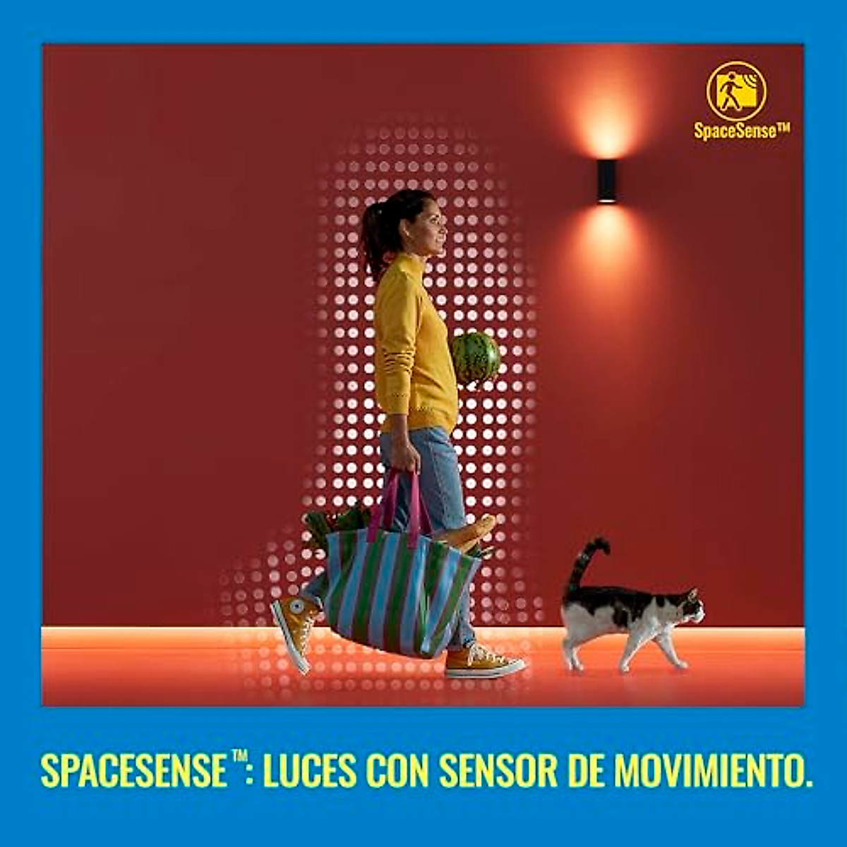 WiZ Connected 60W A19 LED Smart Light Bulbs - Connects to Your Wi-Fi - E26 Smart Bulb - Control with Voice or App + Activate with Motion - Matter Compatible - 4 Pack