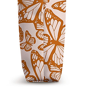 Monarch Butterfly Pattern Tote Bag