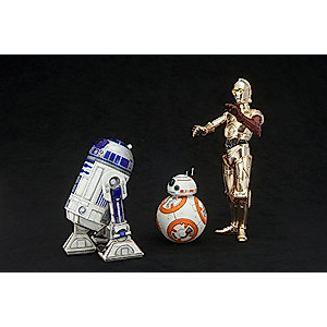 Kotobukiya ARTFX+ Star Wars The Force Awakens Movie C-3PO R2-D2 with BB-8 1/10 Figure