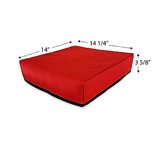 Beat Breakerz - Water Resistant Anti-Static Turntable Dust Cover Red, Fits Audio-Technica AT-LP60X