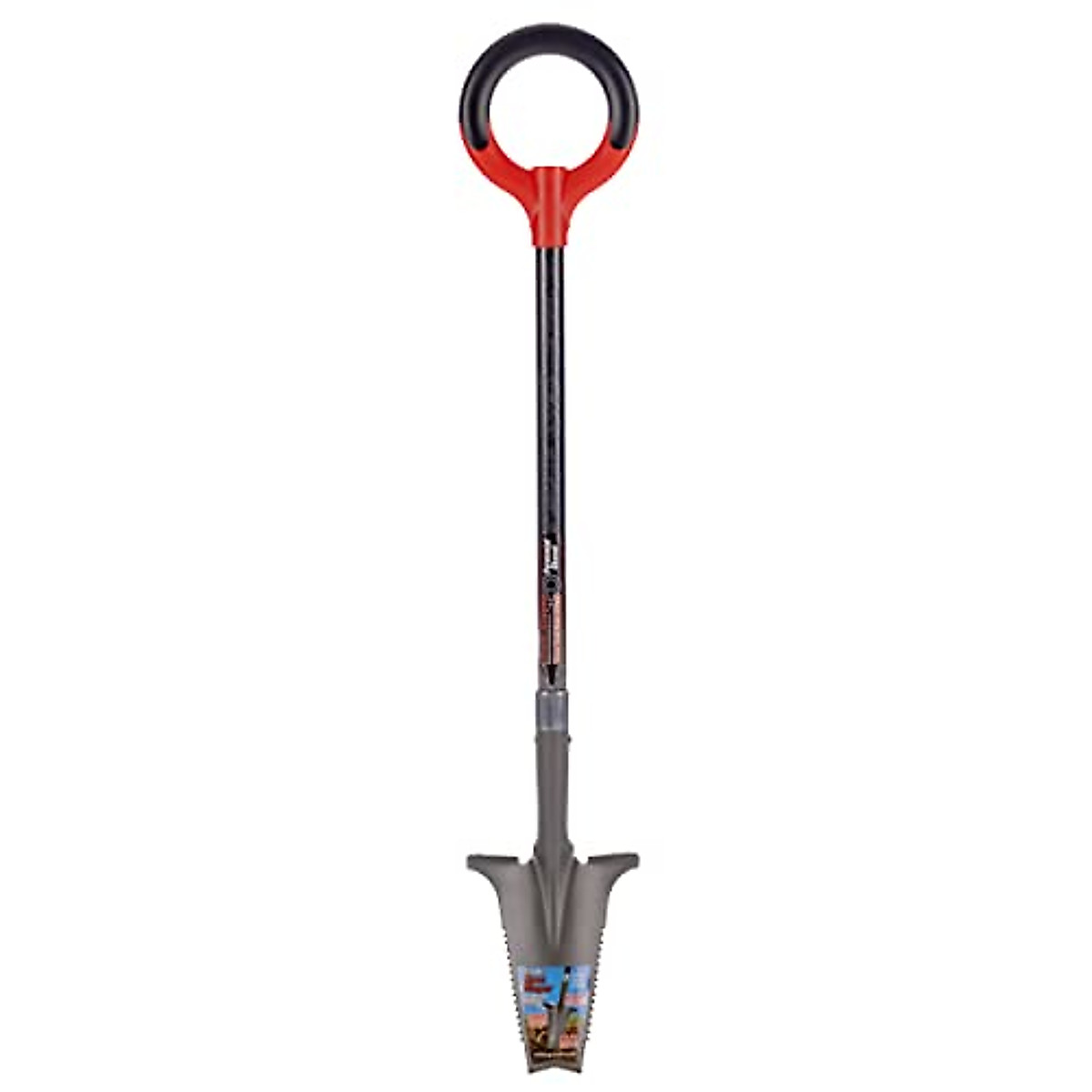 Radius Garden 23311 Root Slayer Perennial Shovel, Red