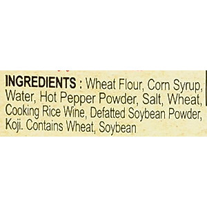 CJ Haechandle Gochujang - Hot Pepper Paste, Korean Traditional Fermented Jang, Made with Red Hot Chili Peppers, Sweet & Spicy Flavor, 1.1 Lb (Pack of 1)