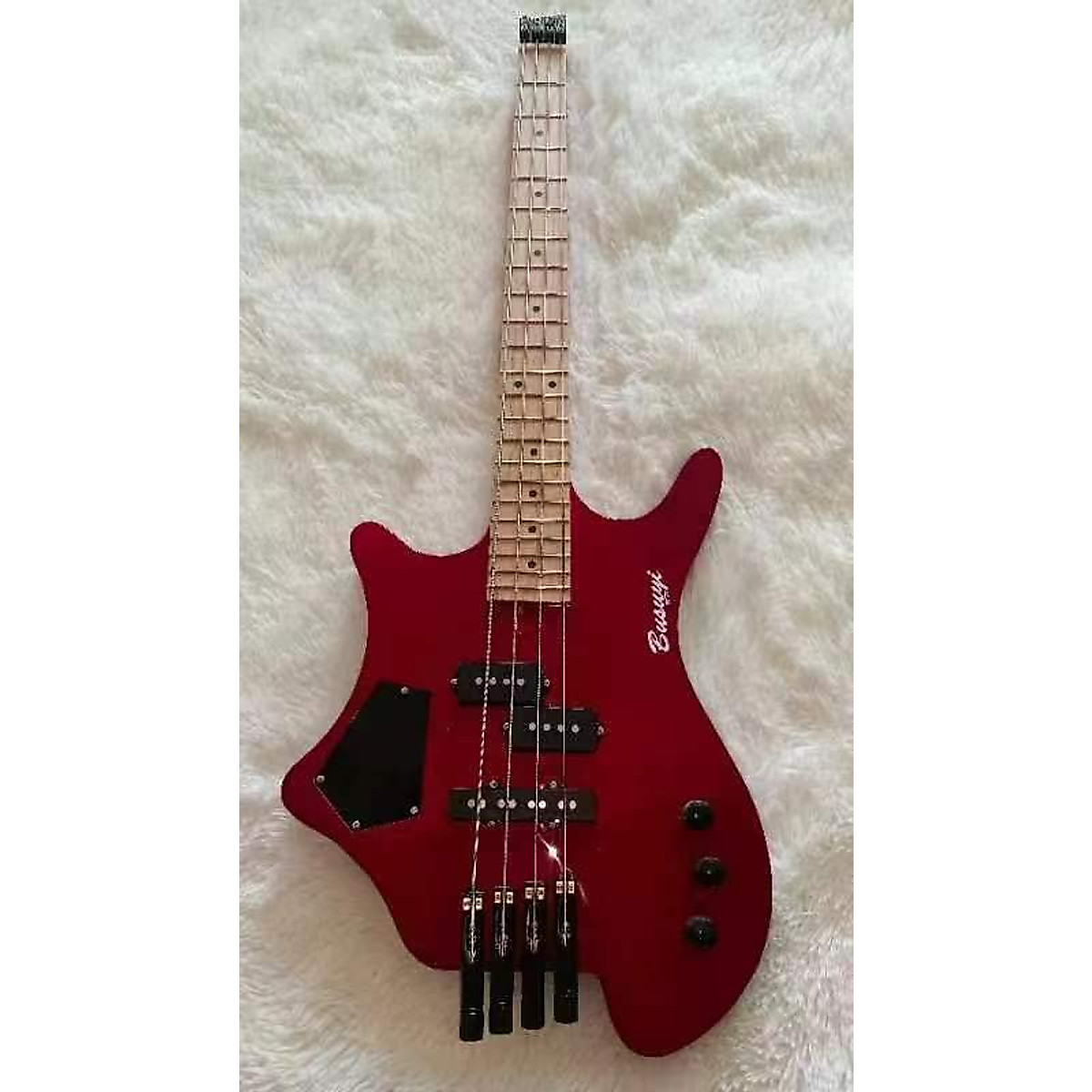 4 String Bass/ 6 String Lead Headless Busuyi Guitar Right