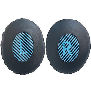 Replacement Ear Pads for Bose SoundLink OE2 OE2i SoundTrue Headphones On-Ear Style Ear Cushion Kit, Blue