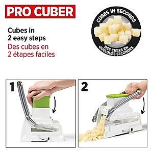 Starfrit 092919-002-0000 PRO Fry Cutter and Cuber, One Size, White