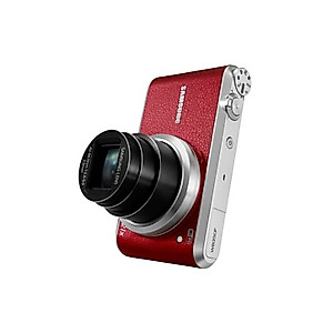 Samsung WB350F 16.2MP CMOS Smart WiFi & NFC Digital Camera with 21x Optical Zoom, 3.0" Touch Screen LCD and 1080p HD Video (Red)