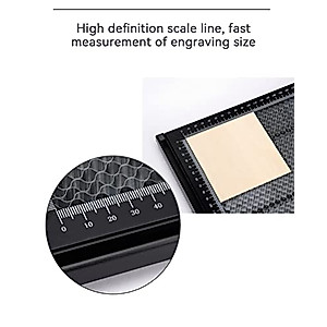 Honeycomb Laser Bed, 14.96x11.18x0.78 inch Honeycomb Working Table with Aluminum Plate for Fast Heat Dissipation, Bench Protection Compatible with All Laser Engraver Cutting Machine