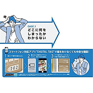 キングジム(Kingjim) King Jim 4058 Cure Storage Box, Storage Box, Neutral Box, XL, Gray