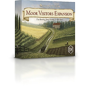 Stonemaier Games: Viticulture: Moor Visitors Expansion | Add to Viticulture (Base Game) | Adds 40 New Visitor Cards | 1-6 Players, 90 Mins, Ages 14+