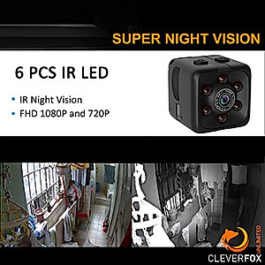 Mini Spy Camera with Audio and Video, 1080P, Hidden Camera, Mini Camera, Portable Small HD Nanny Cam, Mini Spy Cams with Night Vision and Motion Detection, Indoor Security Cameras for Home Office